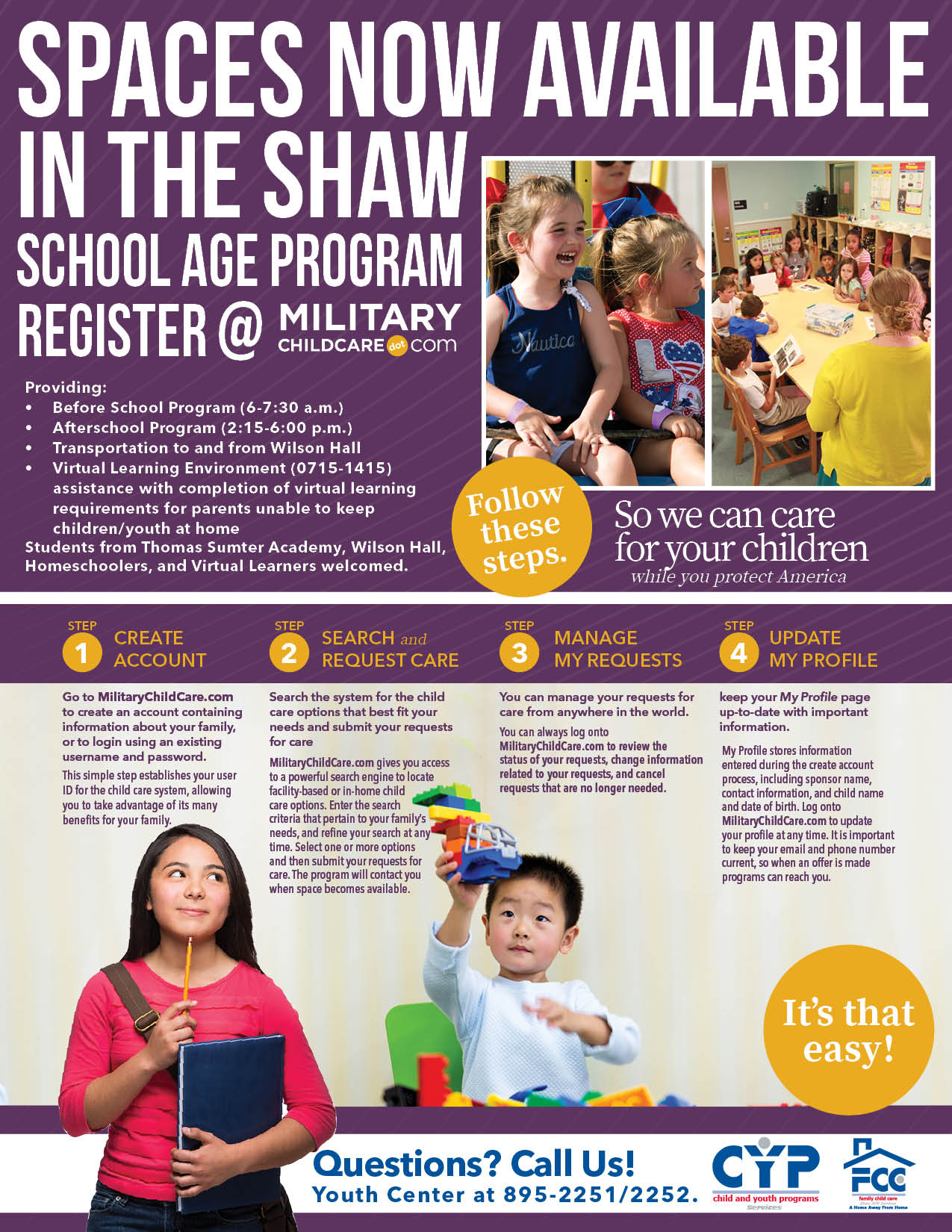 20TH FSS - Youth Programs (YP)